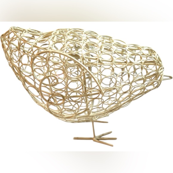 Accents | Wire Chicken Bird Sculpture | Poshmark